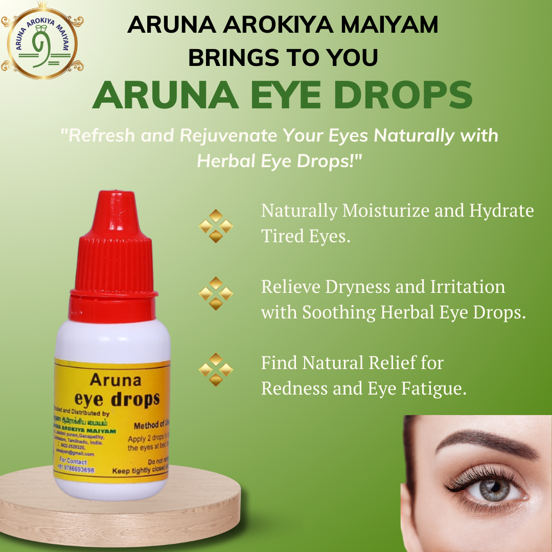 Aruna Eye Drops – Aruna Arokiya Maiyam